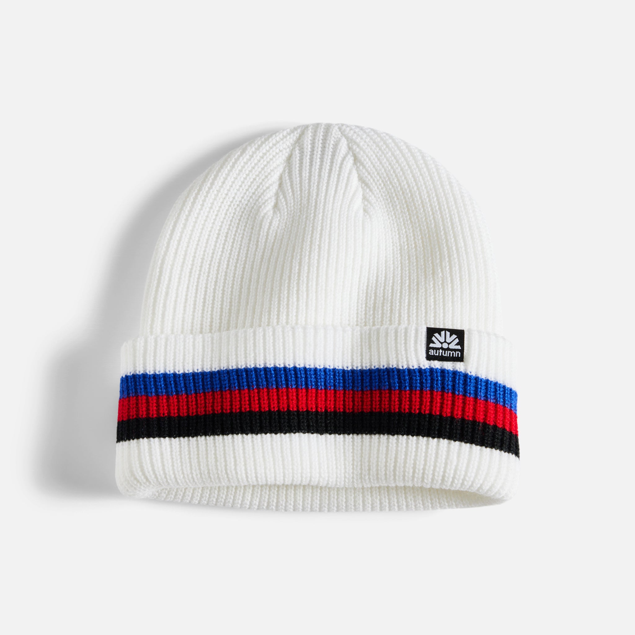 CUFF BEANIE - WHITE – autumnheadwear