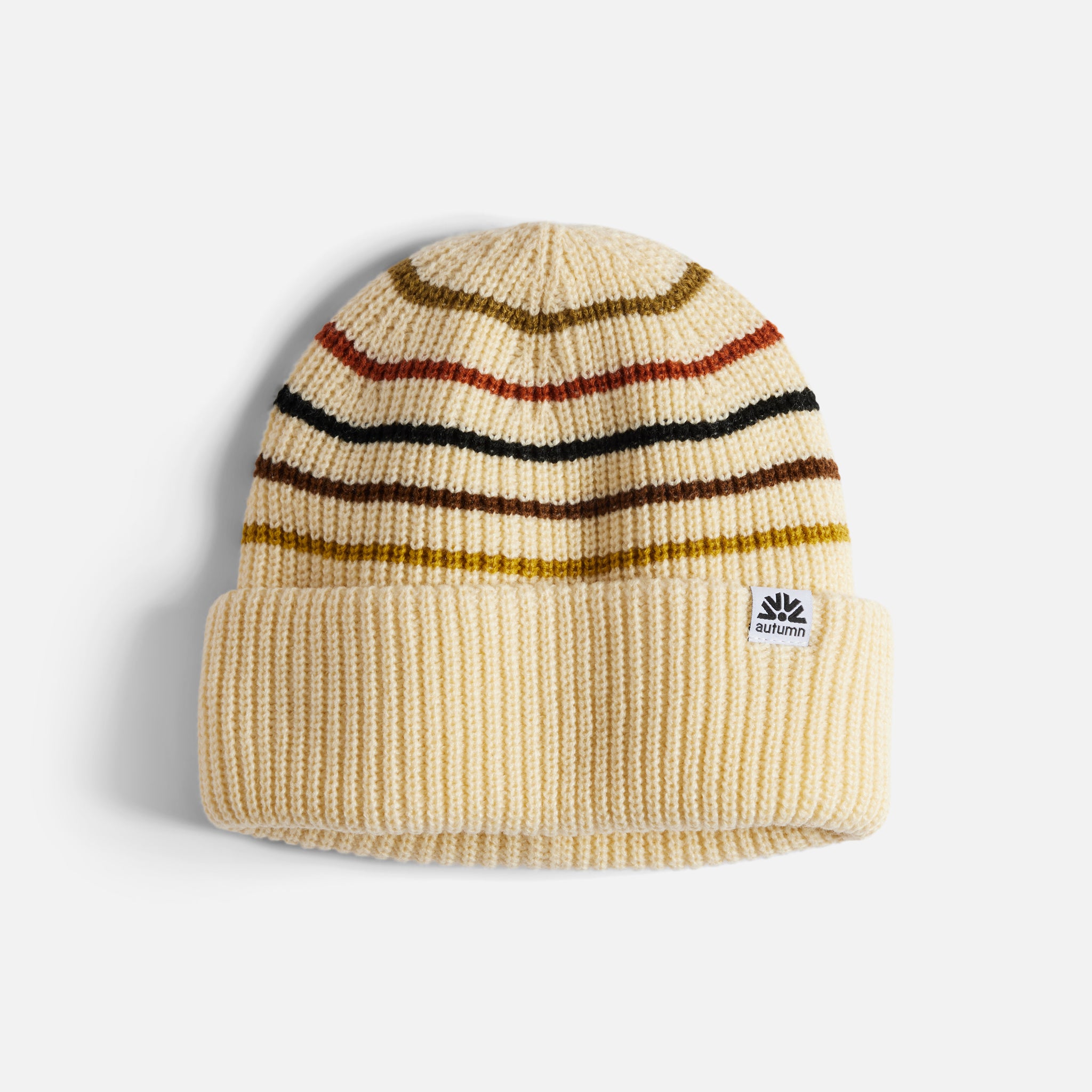 Retro Beanie - Eggshell – autumnheadwear